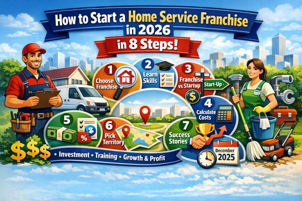 How to Start a Home Service Franchise in 2026 in 8 Steps: Skills, Costs ...